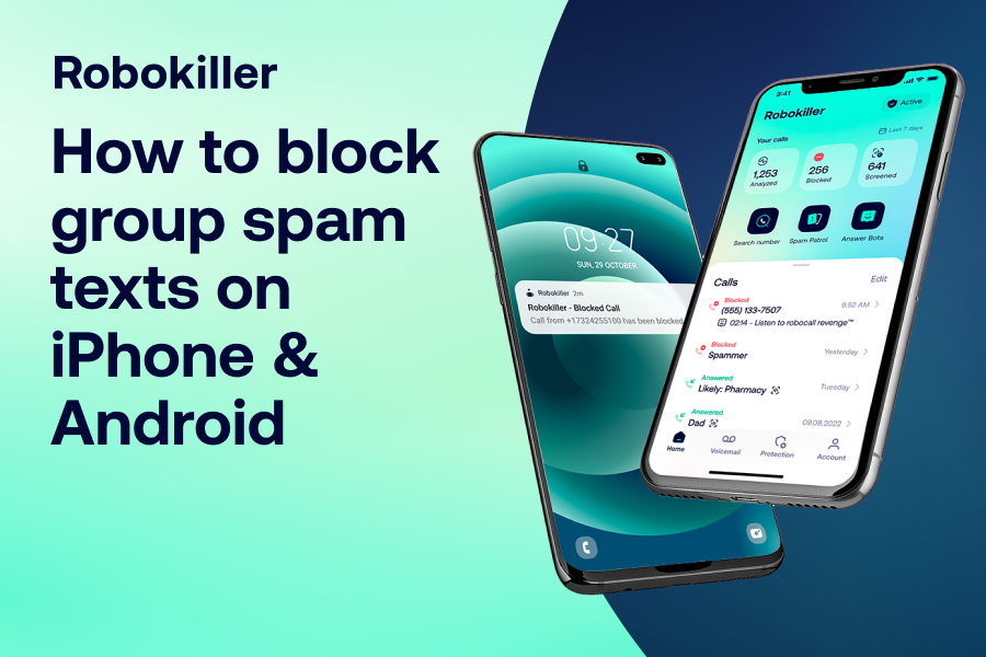 How To Block Group Spam Texts On IPhone Android Robokiller Blog